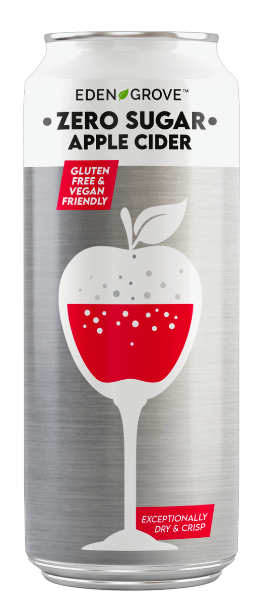 Eden Grove Zero Sugar Cider 24x473 mL – United Craft