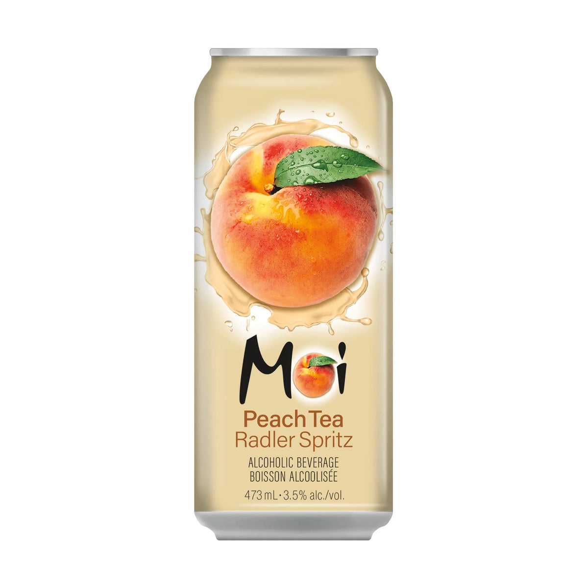 Moi-Tea Peach Tea Radler 4x6x473 mL (Ships in a 24) – United Craft